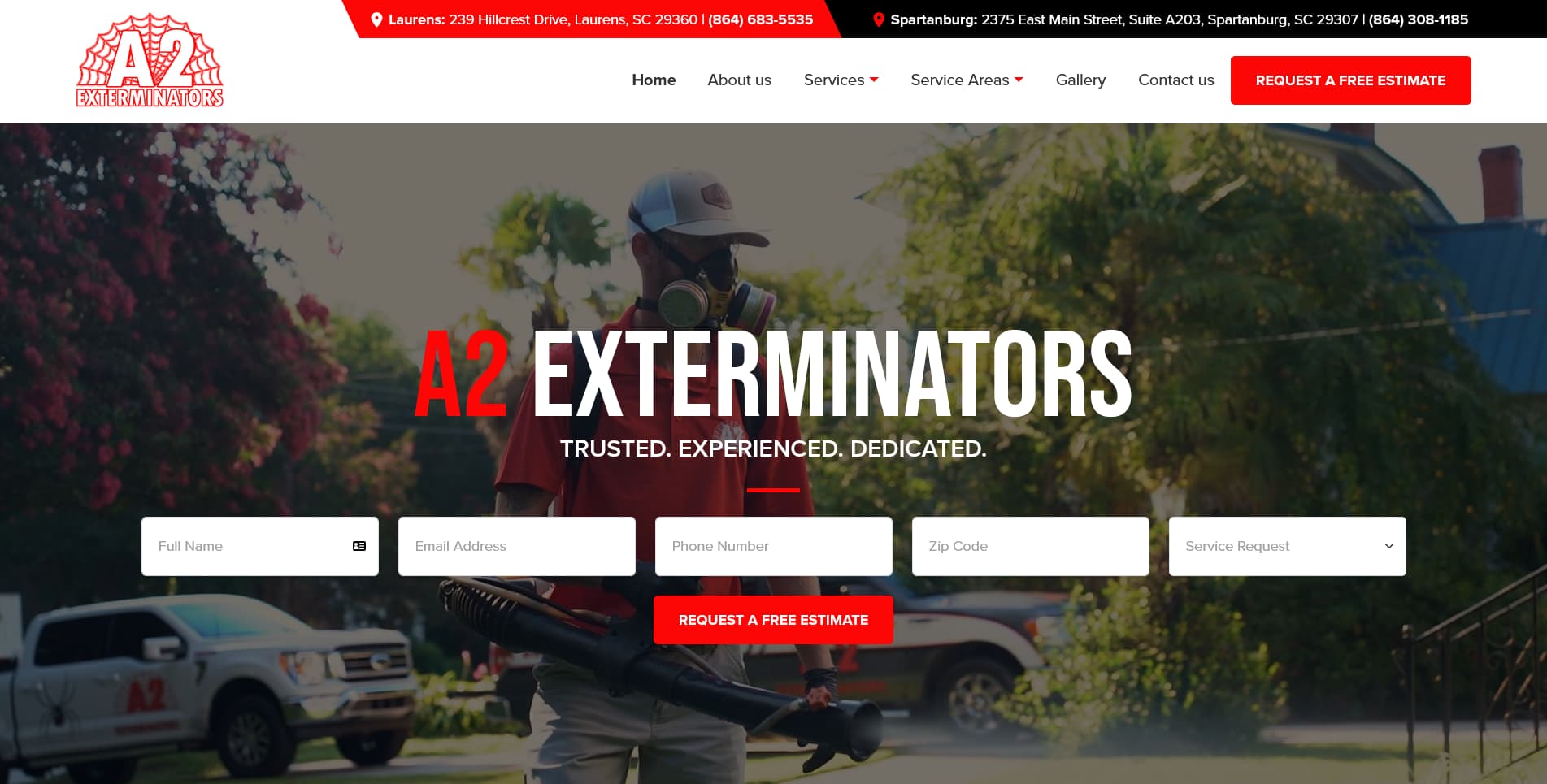 A2 Exterminators | Trusted. Experienced. Dedicated.